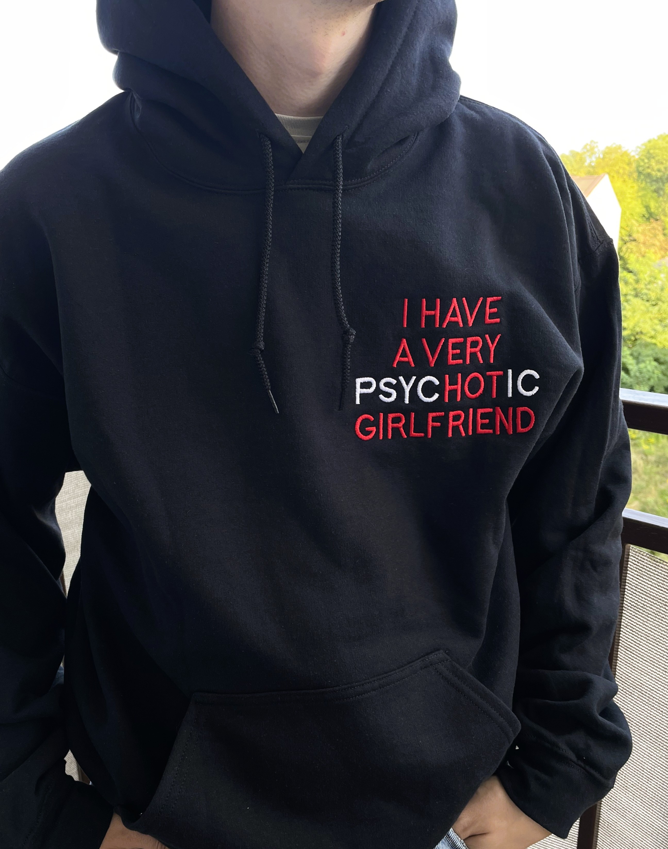 Bluza Psychotic Girlfriend - Personalizowany Haft | Koko Sklep